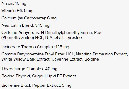 Shredabull Untamed - Project AD - Fat Burner - MyCore Supplements