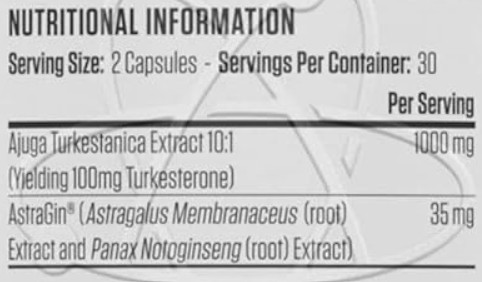 Applied Nutrition Turk-X Turkesterone Plus - MyCore Supplements