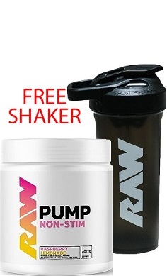 Raw Nutrition Pump Non-Stim *Free Raw Shaker* - MyCore Supplements